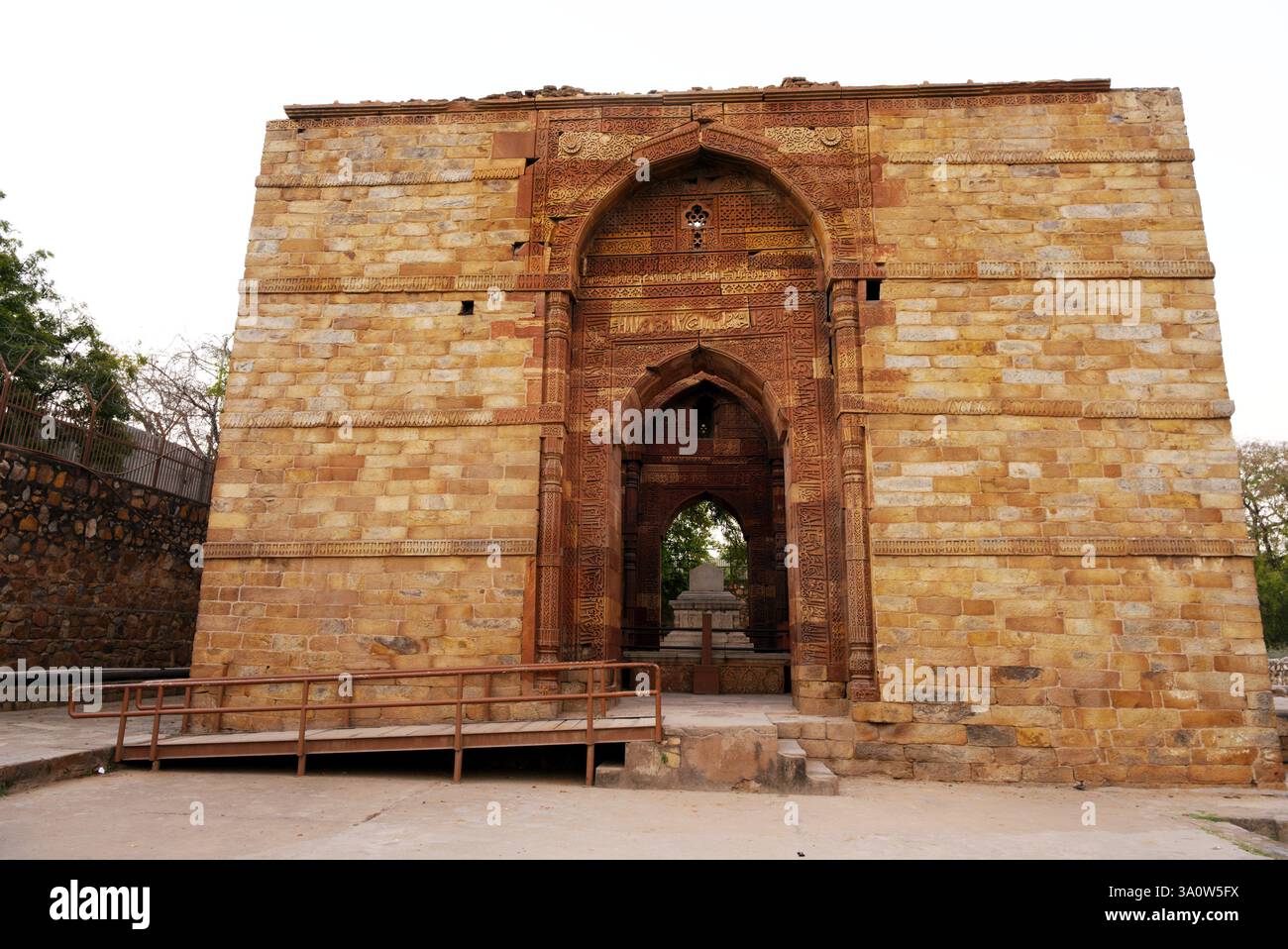 The Tomb of Shams al-Din Iltutmish is located in the Qutub Minar ...
