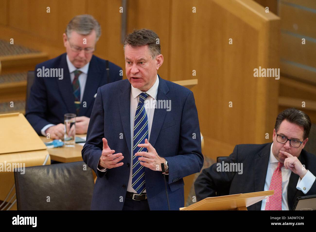 Edinburgh Scotland, UK 05 March 2025. Murdo Fraser MSP at the Scottish ...