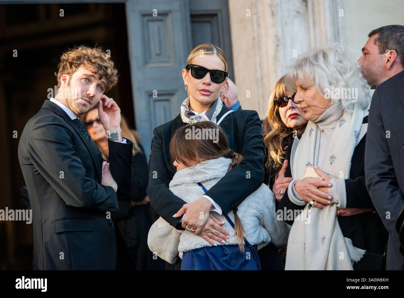 Roma, Italia. 05th Mar, 2025. Funerali Eleonora Giorgi alla chiesa ...