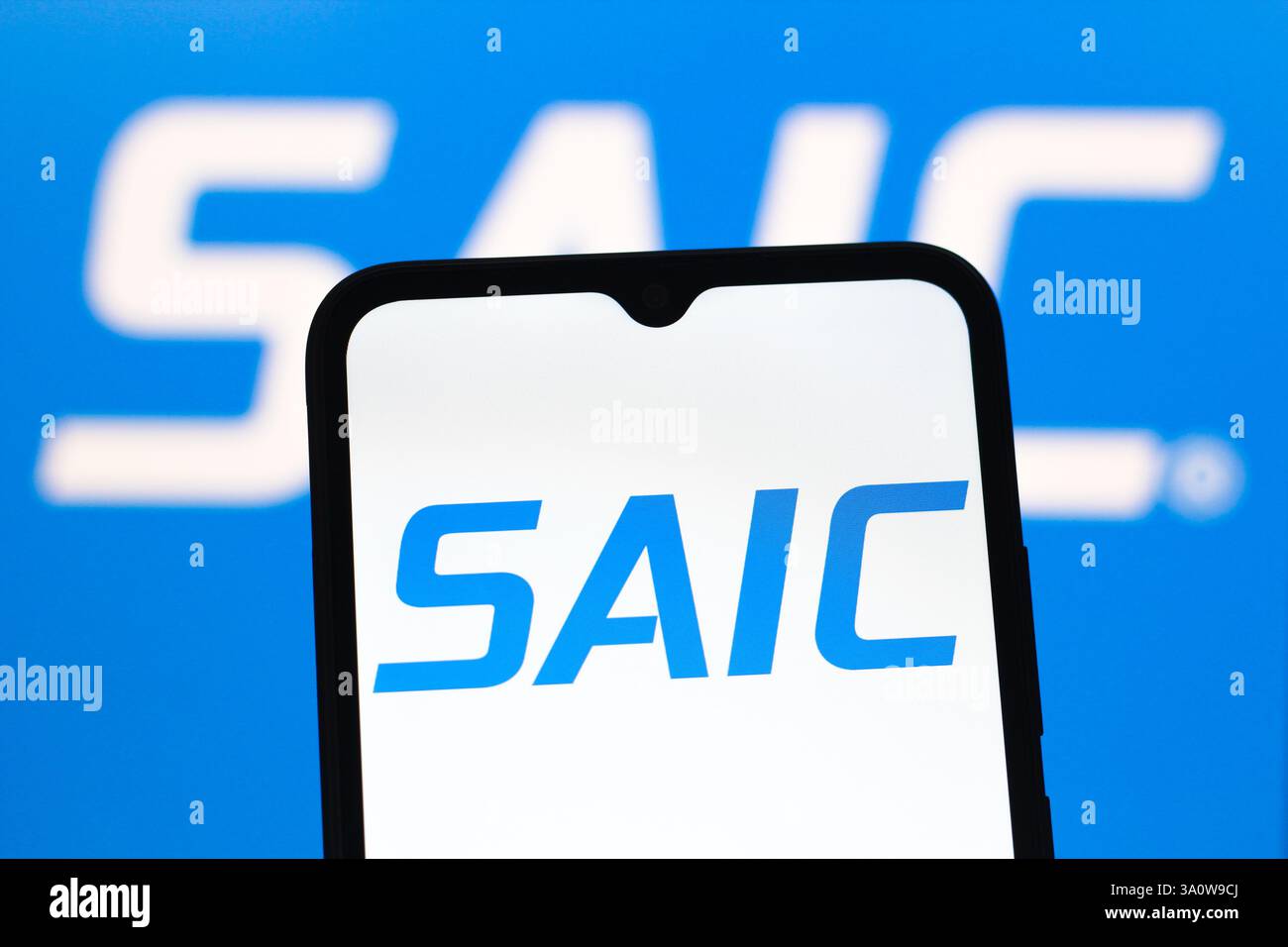 In this photo illustration, the Saic (Science Applications ...