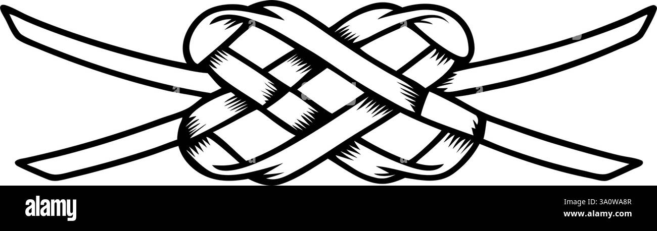 Wedding Knot Simple Stock Vector Image & Art - Alamy