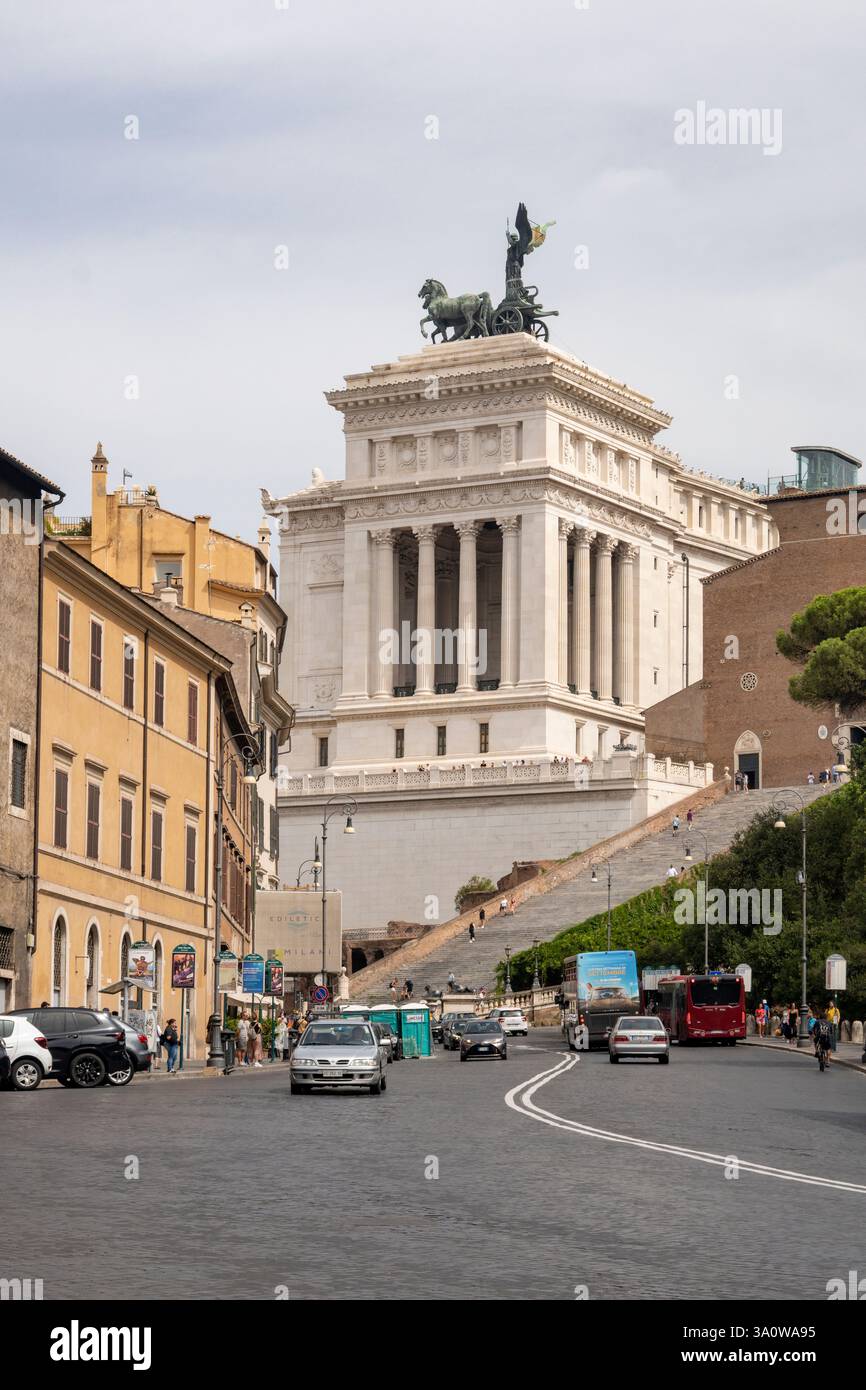 The Shrine of Flags museum in Rome Italy Stock Photo - Alamy