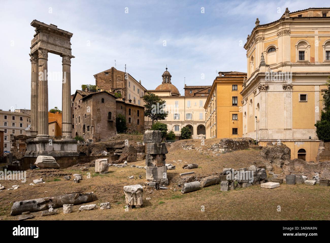 Temples of apollo sosiano and bellona hi-res stock photography and ...