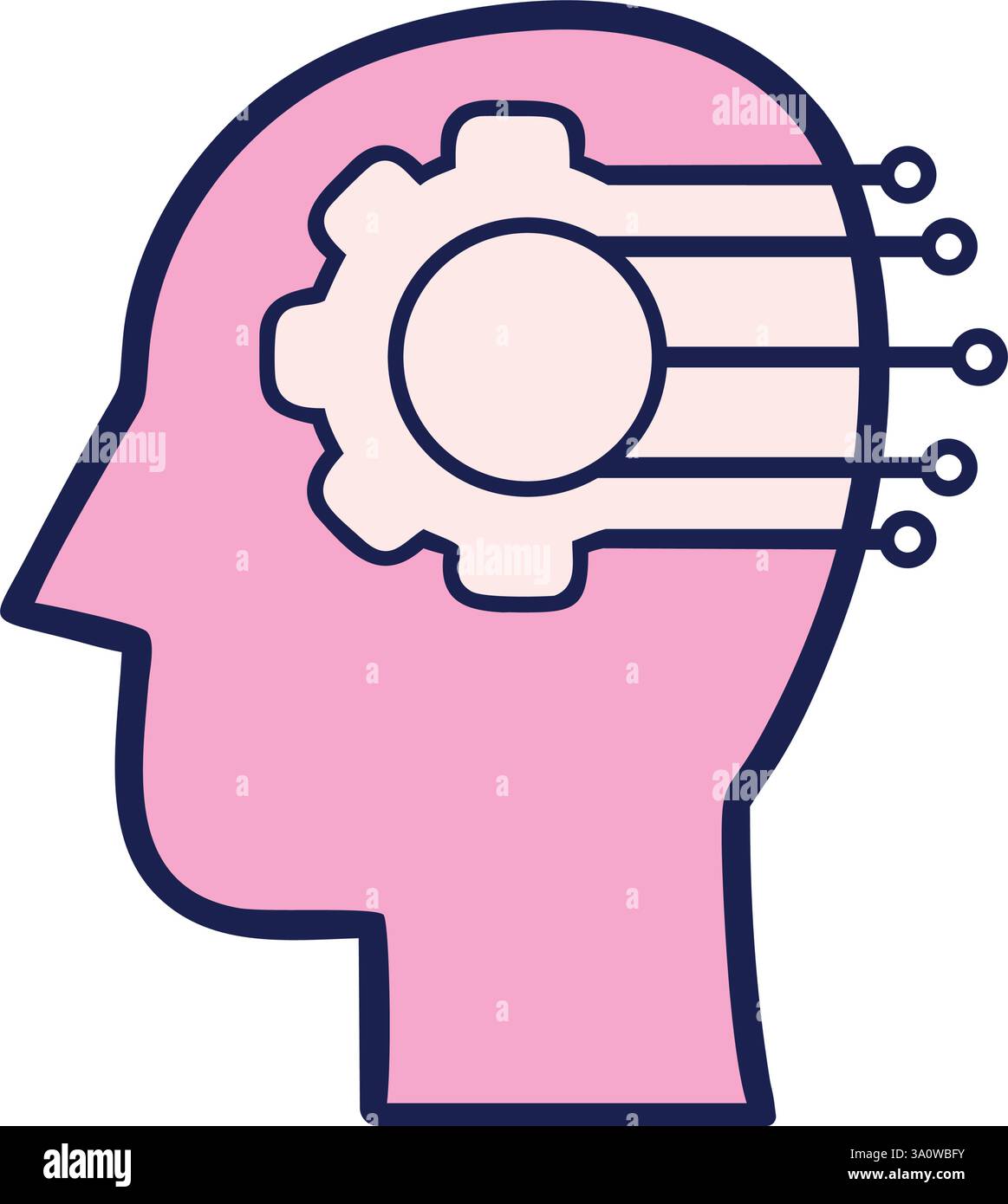 Fixed Mindset Restricted Ideas Stock Vector Image & Art - Alamy