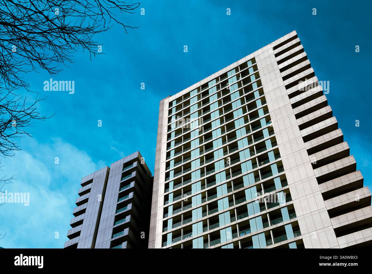Two hi-rise buildings in Birmingham city centre, UK Stock Photo - Alamy