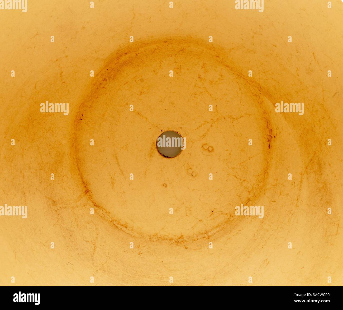 Clay structure of a ceramic flower pot, close-up, top view Stock Photo ...