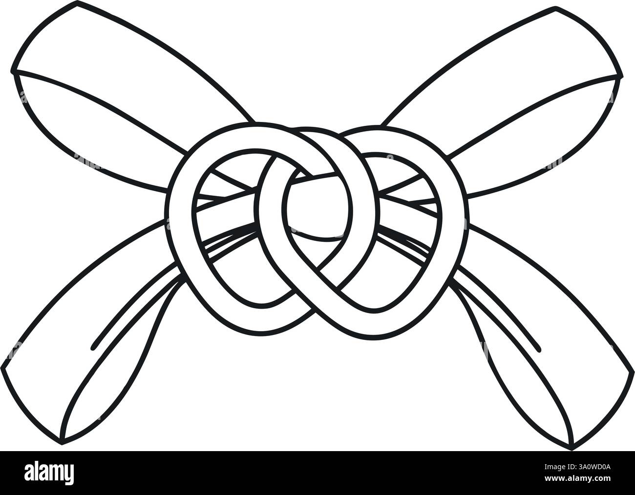 Wedding Knot Loops Stock Vector Image & Art - Alamy