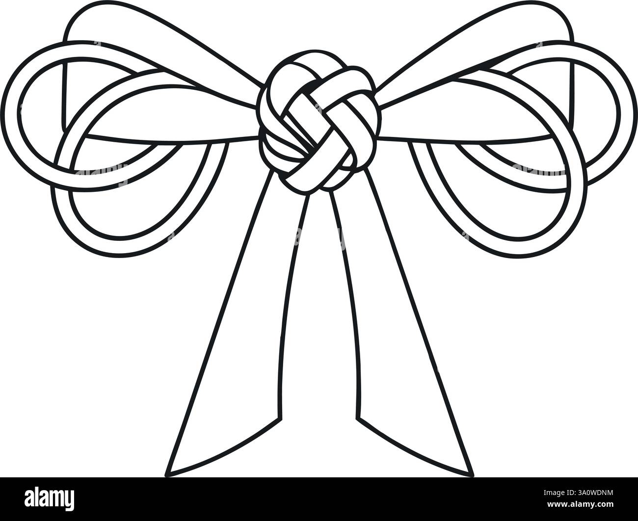 Wedding Knot Bow Stock Vector Image & Art - Alamy