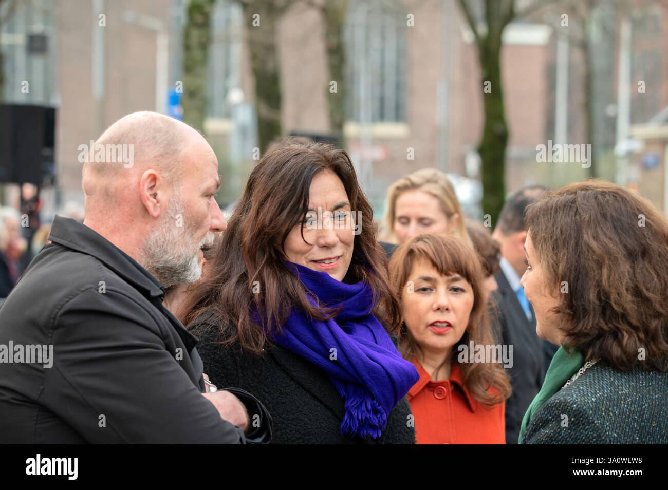 Hester Van Buren And Femke Halsema And Rutger Groot Wassink At The ...