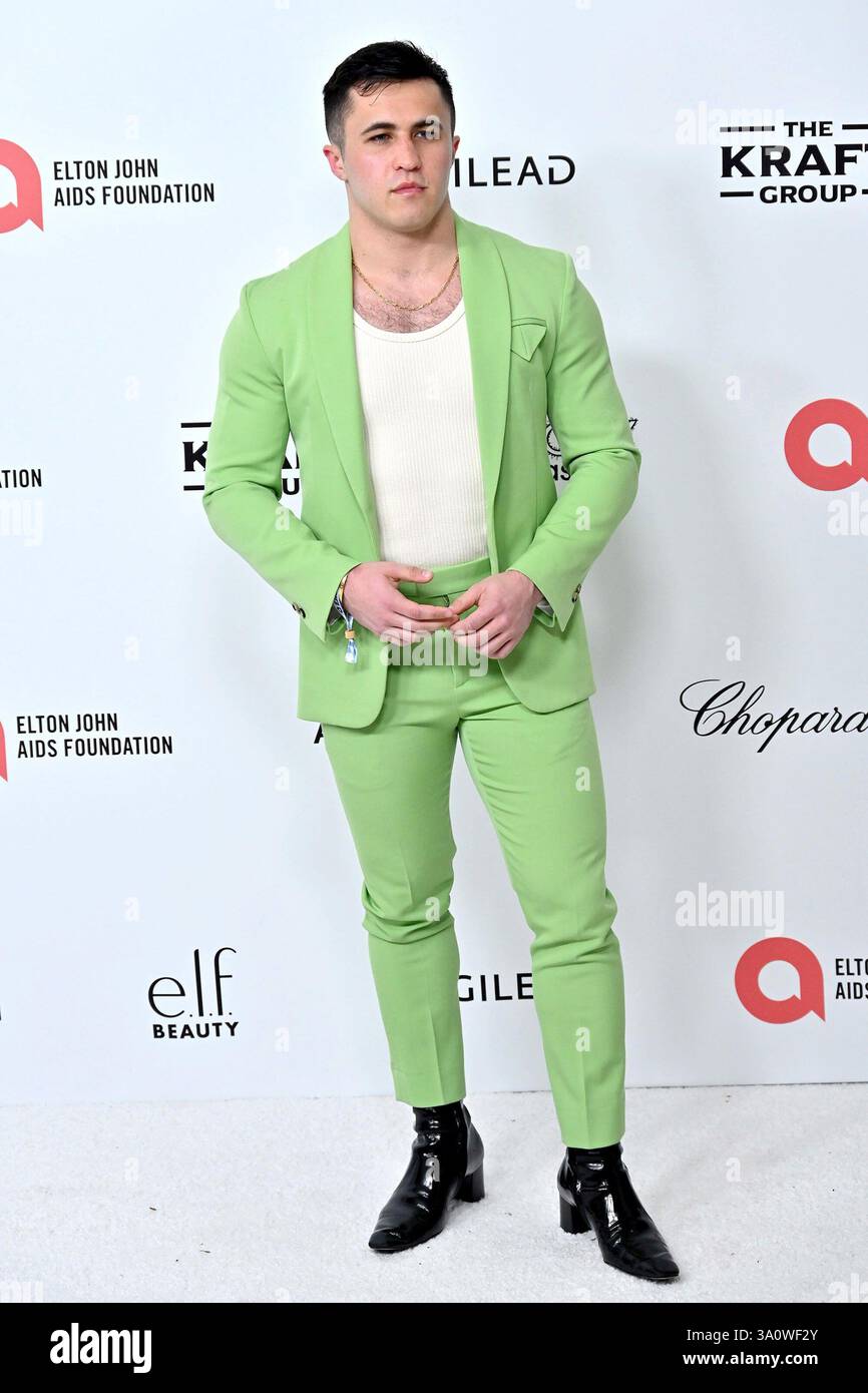 Chris Olsen at the after-party for 33rd Elton John AIDS Foundation Academy Awards Viewing Party ...