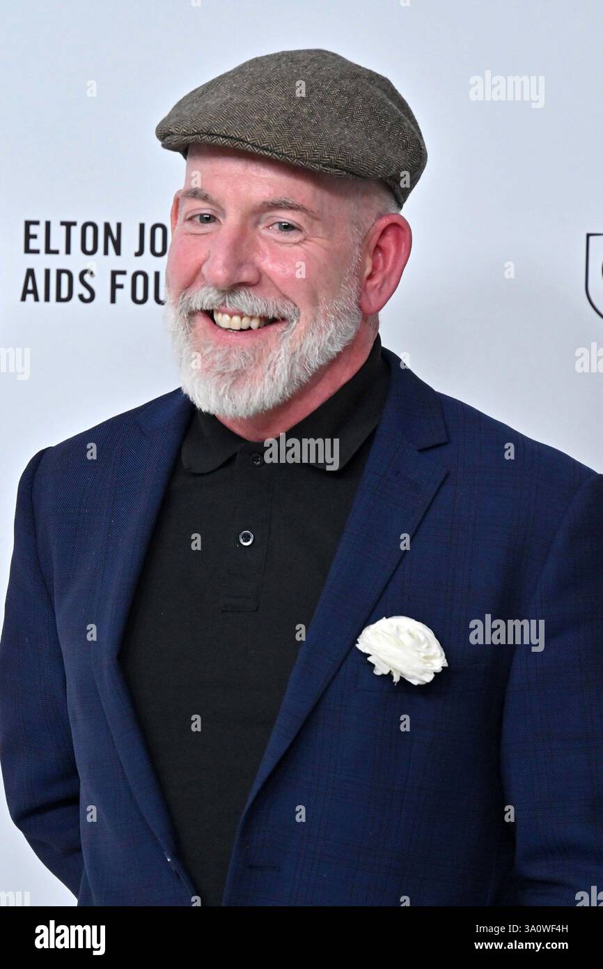 Dan McCarry at the after-party for 33rd Elton John AIDS Foundation ...
