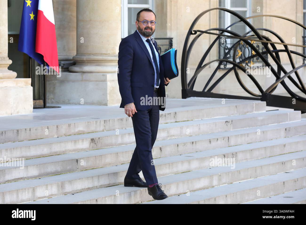 Paris, France on 5 March, 2025, Exit from thr french Council of ...