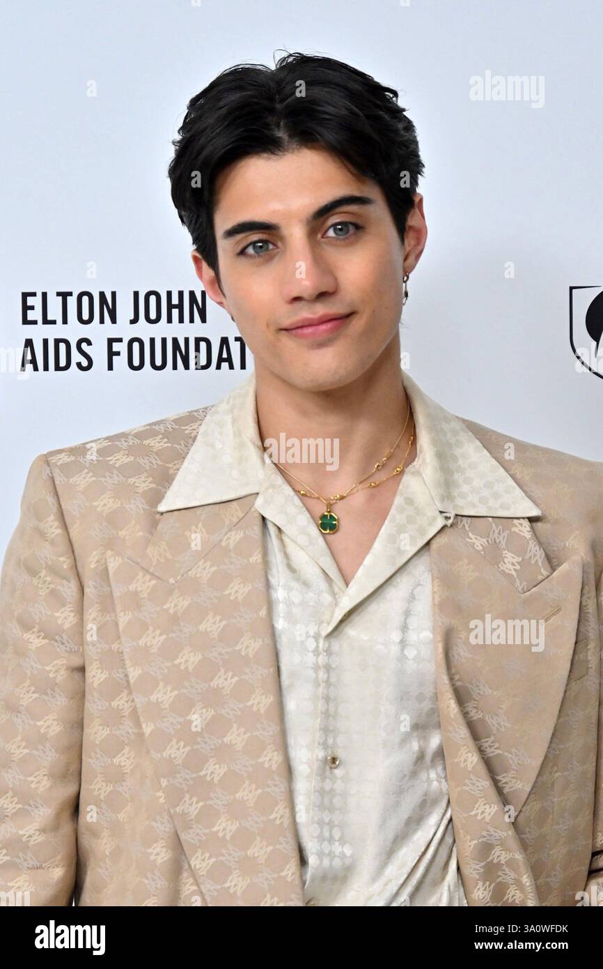 Nic Kaufmann at the after-party for 33rd Elton John AIDS Foundation ...