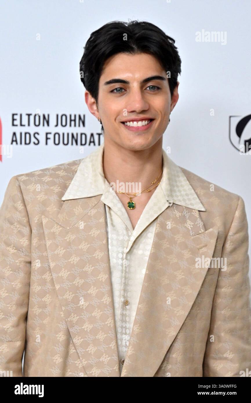 Nic Kaufmann at the after-party for 33rd Elton John AIDS Foundation ...