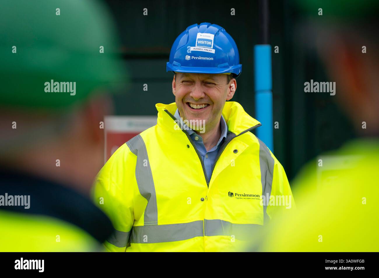 New building site meeting uk hi-res stock photography and images - Alamy
