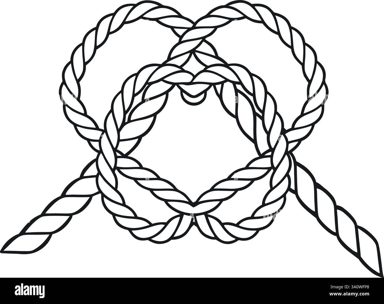 Wedding Knot Heart Stock Vector Image & Art - Alamy