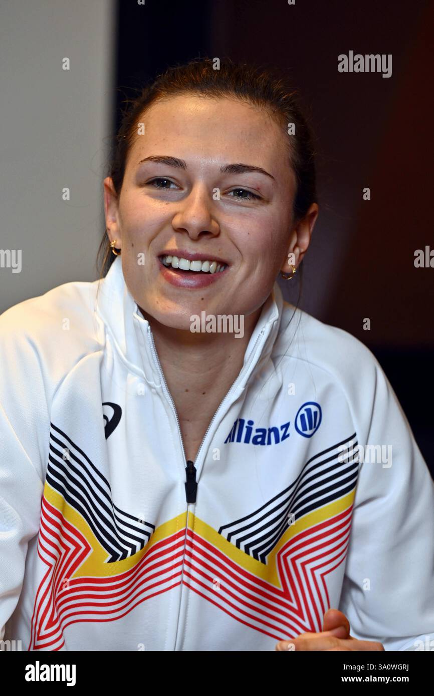 Belgian Elien Vekemans pictured during a press conference ahead of the ...