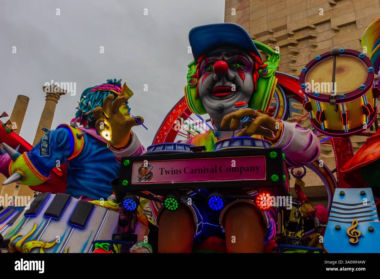 VALLETTA, MALTA - March 2nd, 2025 - Vibrant Festival Parade With ...