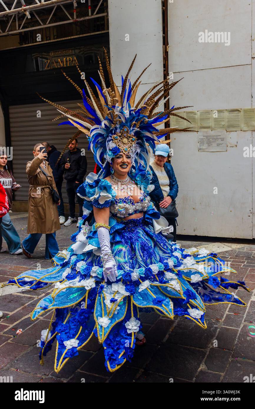 VALLETTA, MALTA - March 2nd, 2025 -Colorful Parade With Extravagant ...
