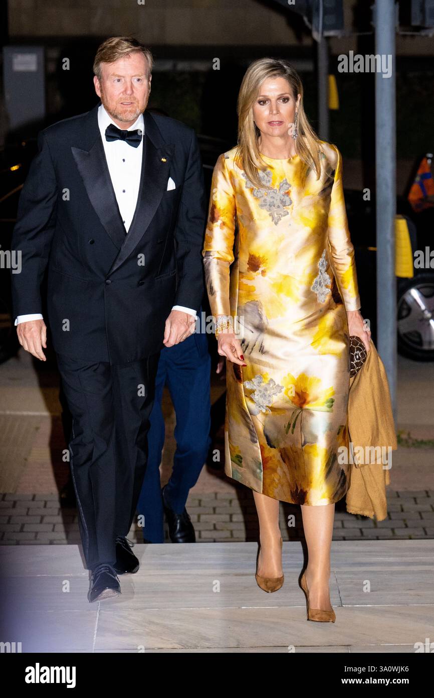 Nicosia, Cyprus. 05th Mar, 2025. King Willem-Alexander, Queen Maxima ...