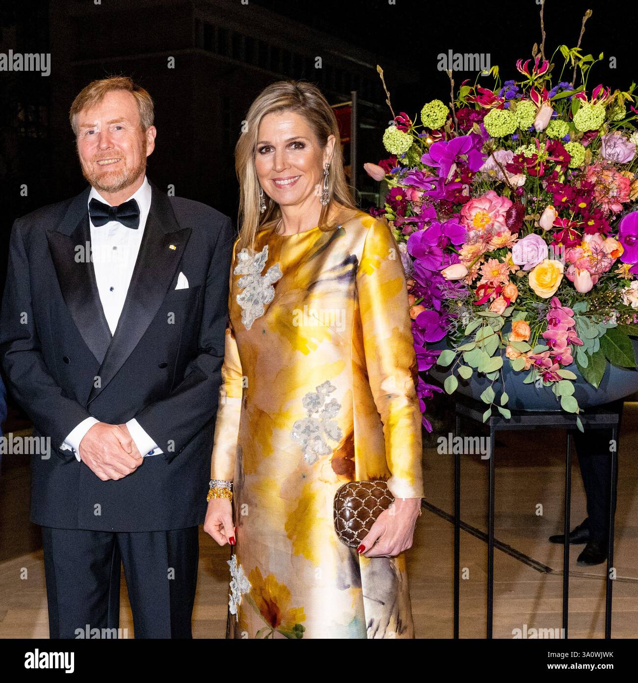 Nicosia, Cyprus. 05th Mar, 2025. King Willem-Alexander, Queen Maxima ...