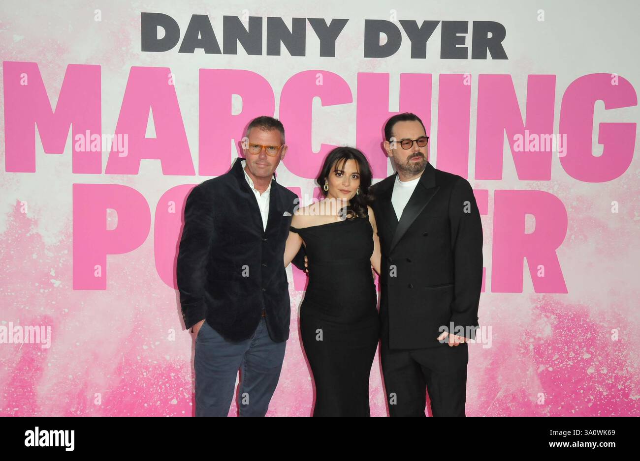 London, UK. 04th Mar, 2025. Nick Love, Stephanie Leonidas, Danny Dyer ...