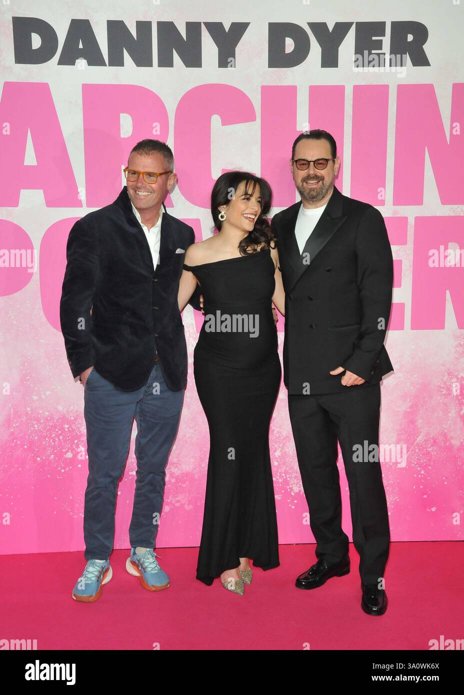 London, UK. 04th Mar, 2025. Nick Love, Stephanie Leonidas, Danny Dyer ...