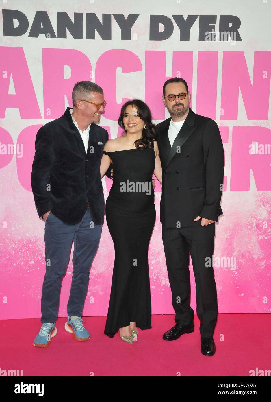 London, UK. 04th Mar, 2025. Nick Love, Stephanie Leonidas, Danny Dyer ...