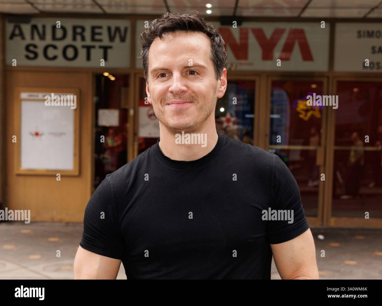 Actor Andrew Scott participates in a photo call outside the Lucille ...