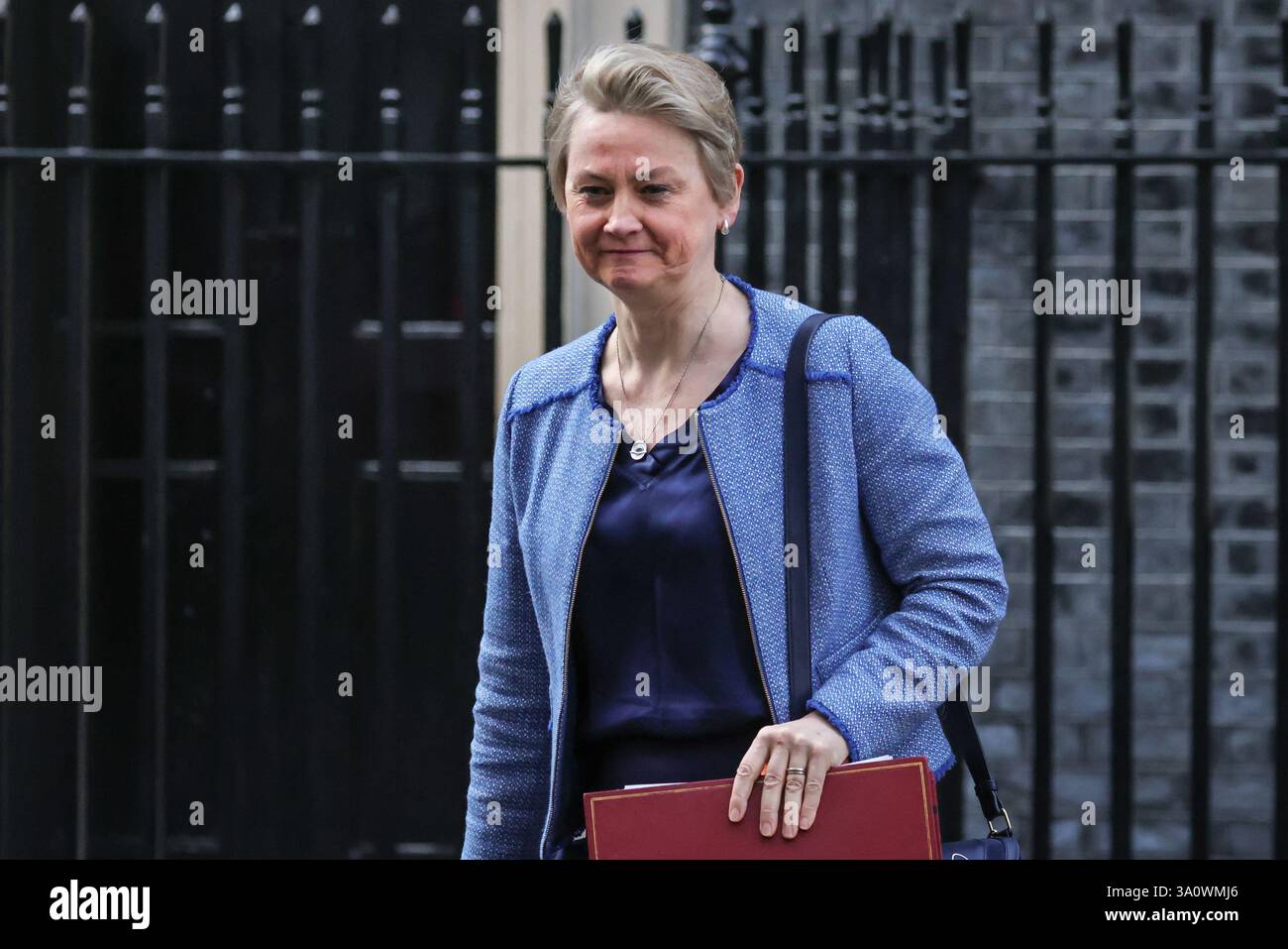 London, UK. 05th Mar, 2025. Yvette Cooper, Home Secretary, MP Pontefract Castleford and ...