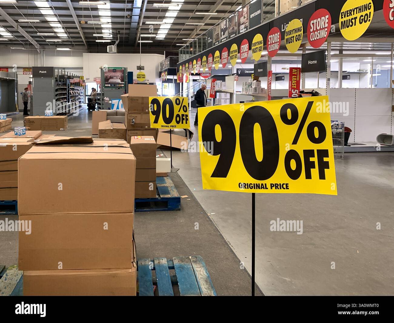 Maidenhead, Berkshire, UK. 5th March, 2025. The Homebase store in ...