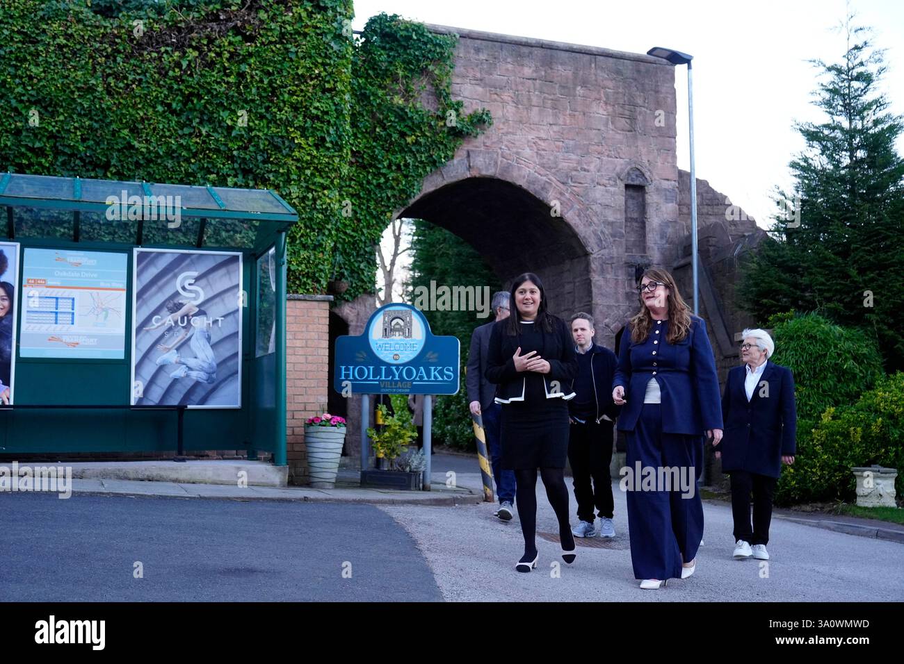 Culture Secretary Lisa Nandy (left), with Hannah Cheers Executive ...