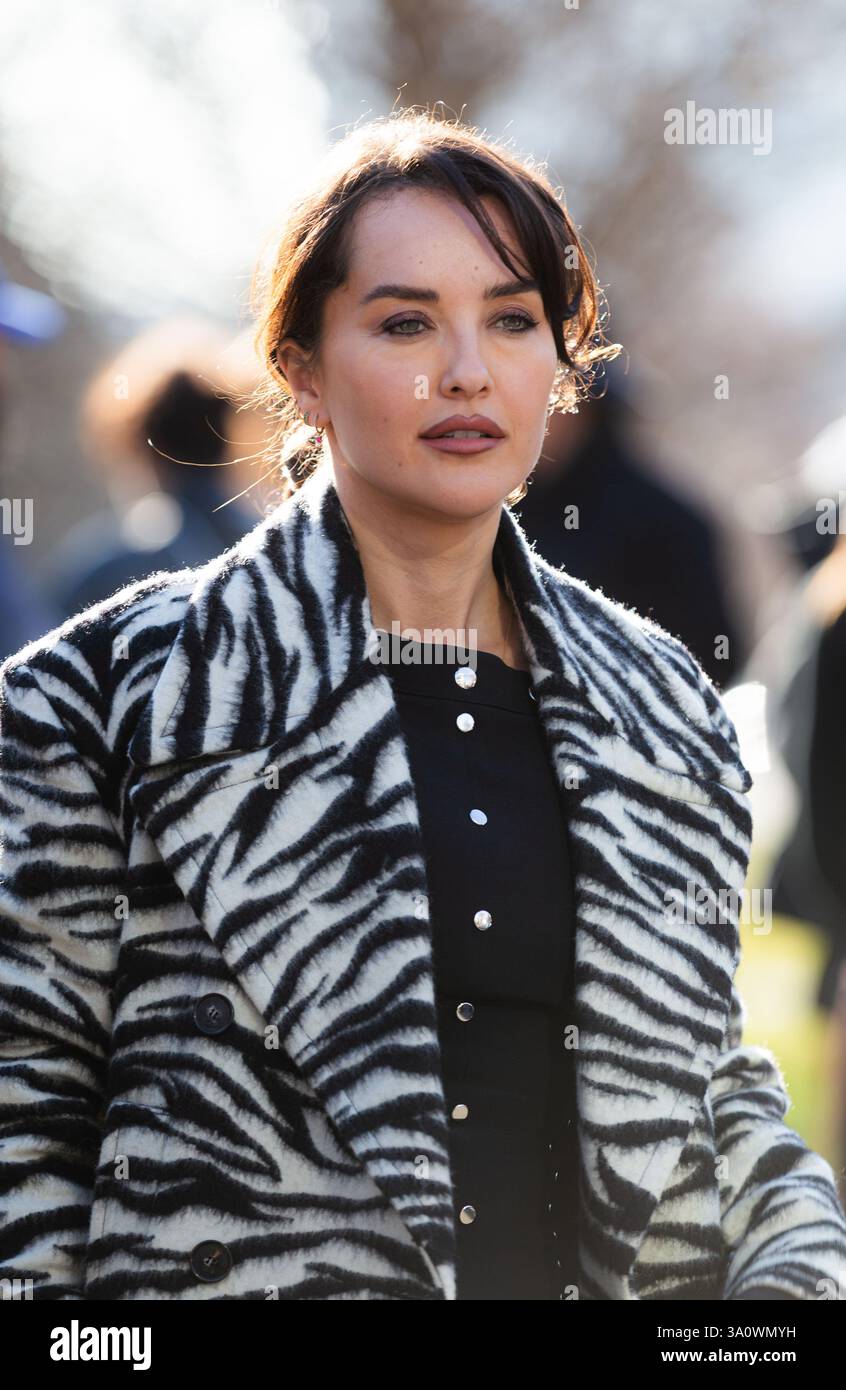 Elena Ora at the Stella McCartney Fall/Winter 2025-2026 women's fashion ...