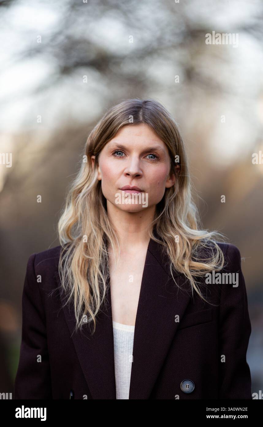 Clémence Poésy at the Stella McCartney Fall/Winter 2025-2026 women's ...