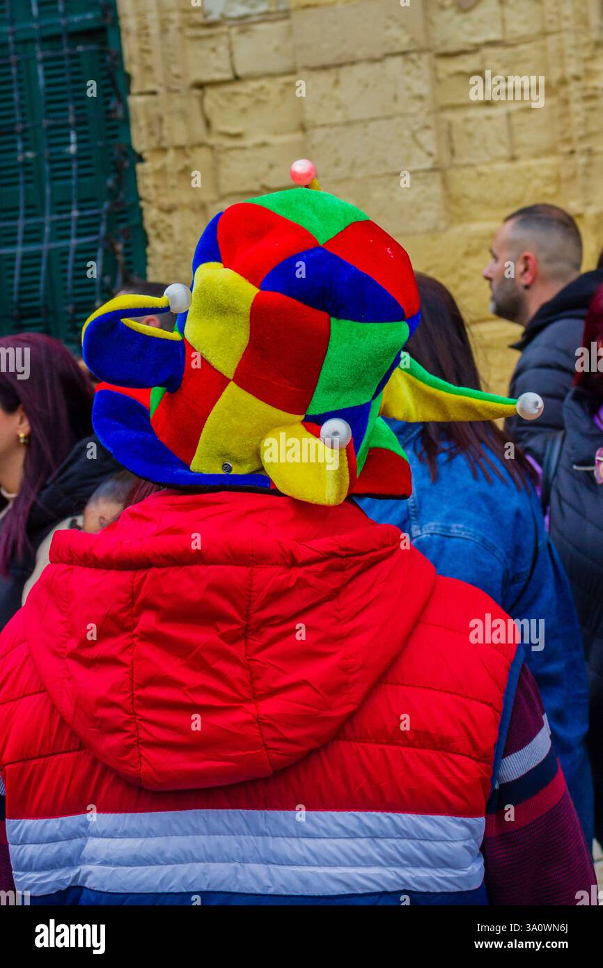 VALLETTA, MALTA - March 2nd, 2025 - Colorful Parade With Extravagant ...