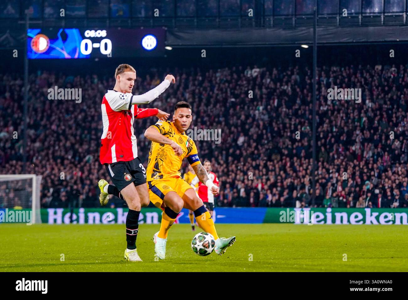 Rotterdam, Nederland. 05th Mar, 2025. ROTTERDAM, 05-03-2025, Stadium ...
