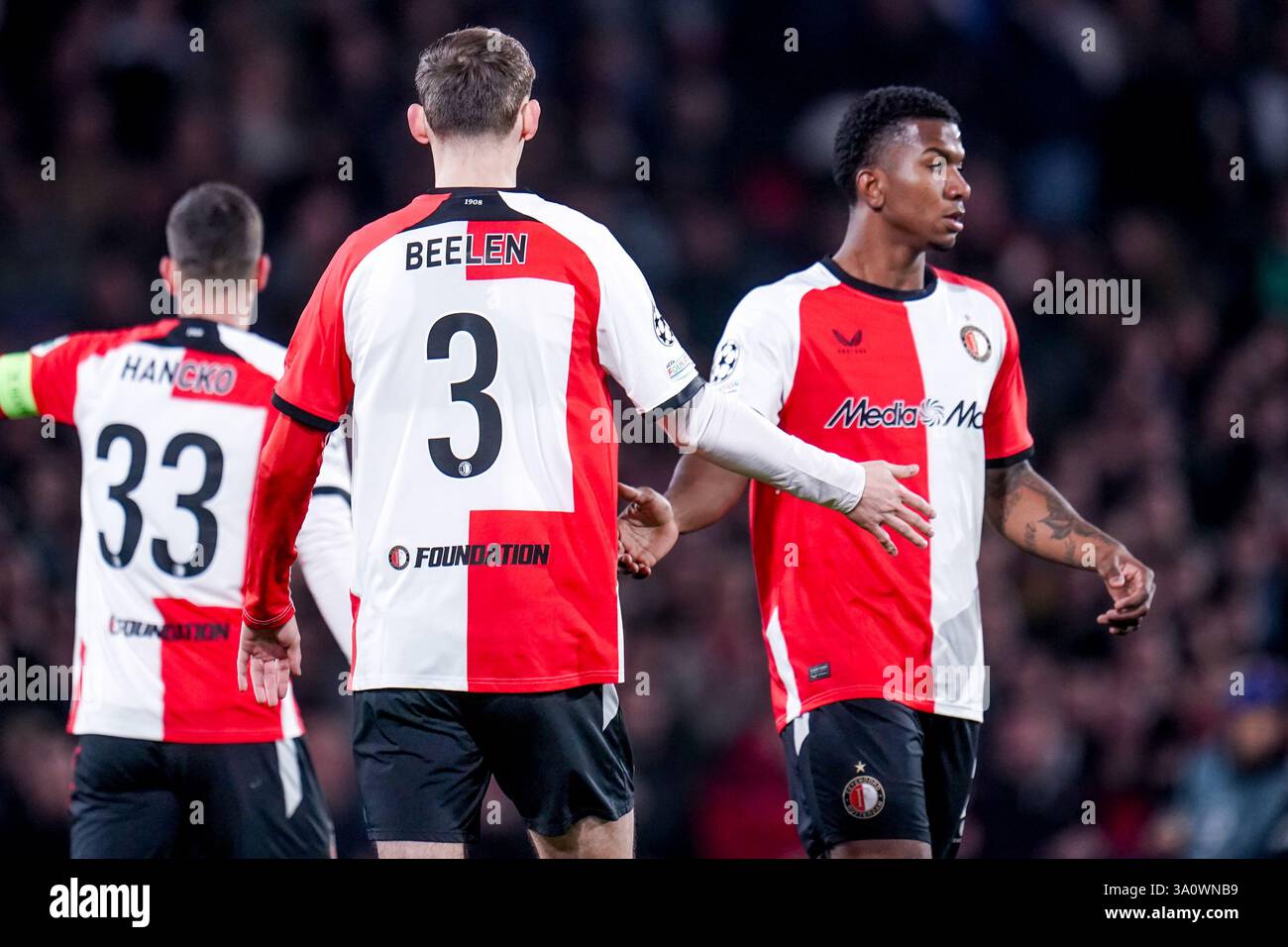 ROTTERDAM, 05-03-2025 , Stadium Feijenoord de Kuip , UEFA Champions ...