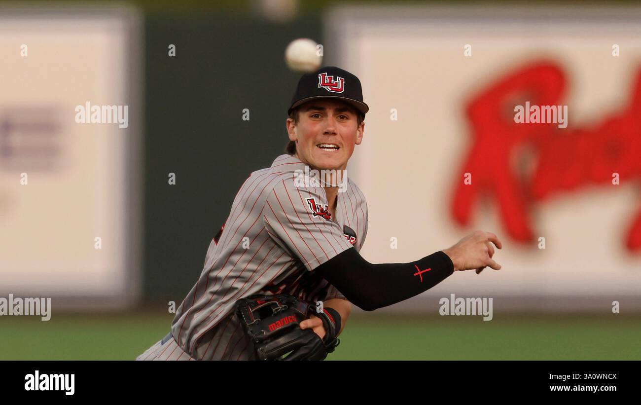 Lamar infielder Caleb Castle (34) during an NCAA baseball game against ...