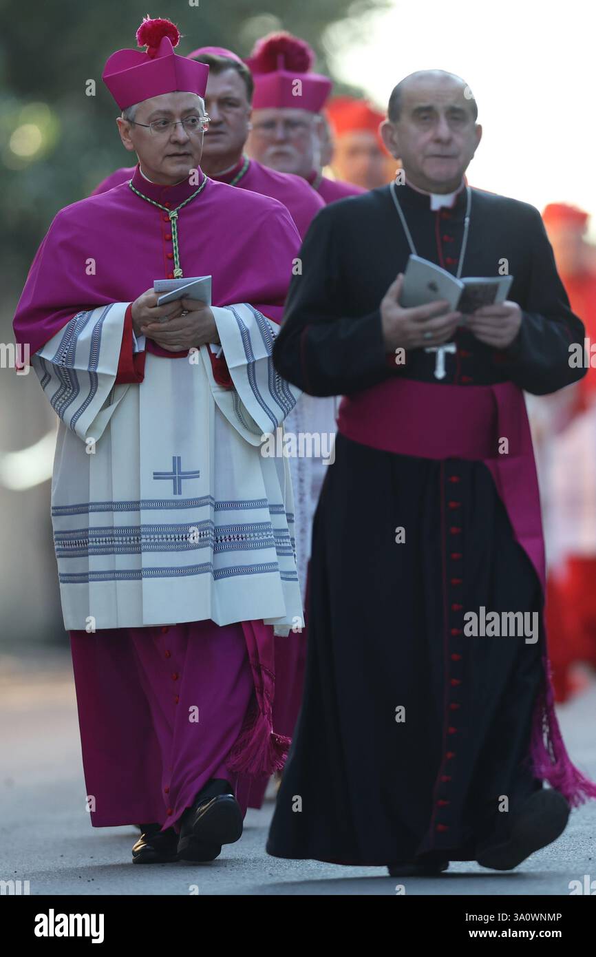 Rome, Italy. 05th Mar, 2025. Rome, Italy 05.03.2025: Cardinal Angelo De ...