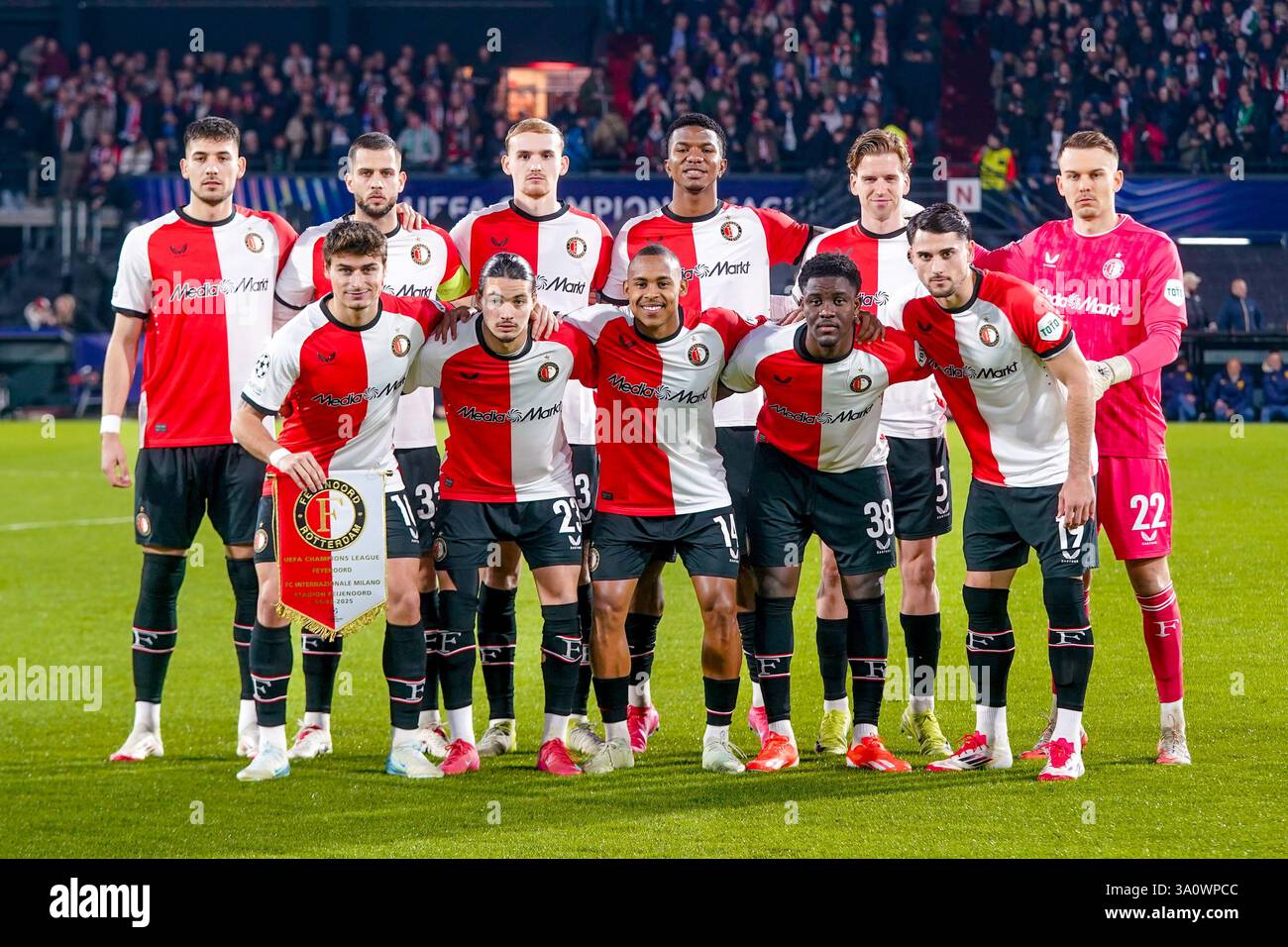 Rotterdam, Netherlands. 05th Mar, 2025. ROTTERDAM, 05-03-25, Stadium de ...
