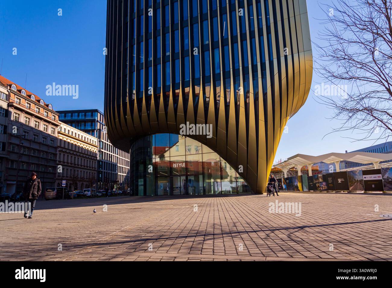Masarycka office and retail building by Zaha Hadid Architects with ...