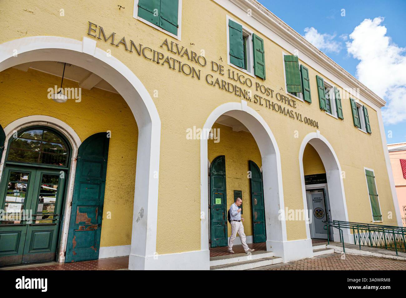 Charlotte Amalie, Saint St. Thomas, US Virgin Islands USVI, outside ...
