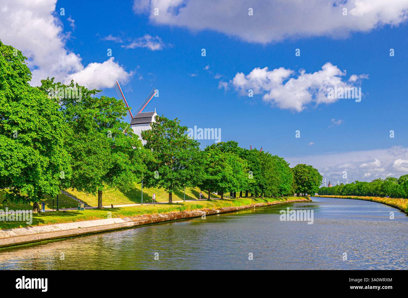 Gent-Bruges water canal Sint-Kruis Saint Cross Kanaal Gent-Brugge ...
