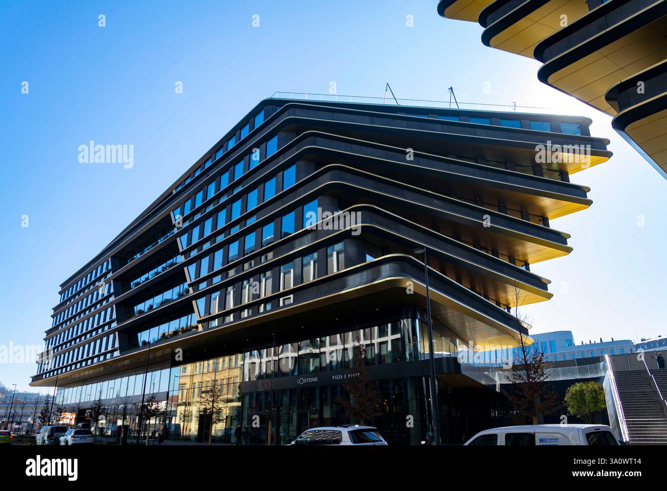 Masarycka office and retail building by Zaha Hadid Architects with ...