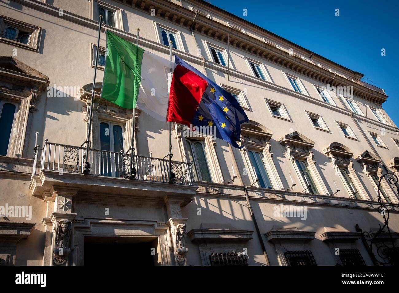 Rome, Rm, Italy. 5th Mar, 2025. A delegation from the National ...