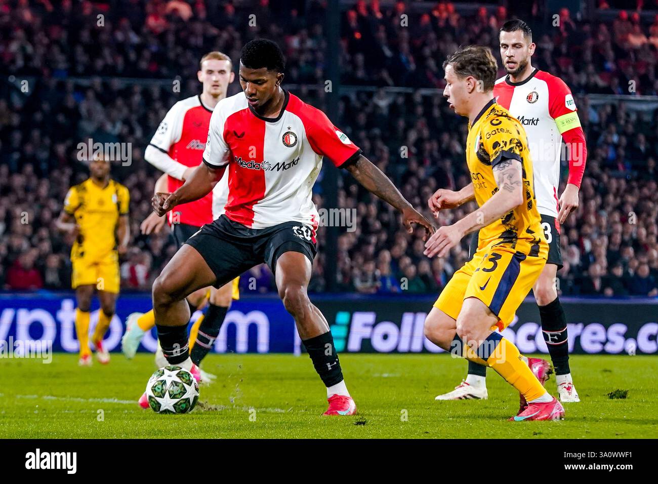 ROTTERDAM, 05-03-25, Stadium de Kuip, Champions League, 2024 / 2025 ...