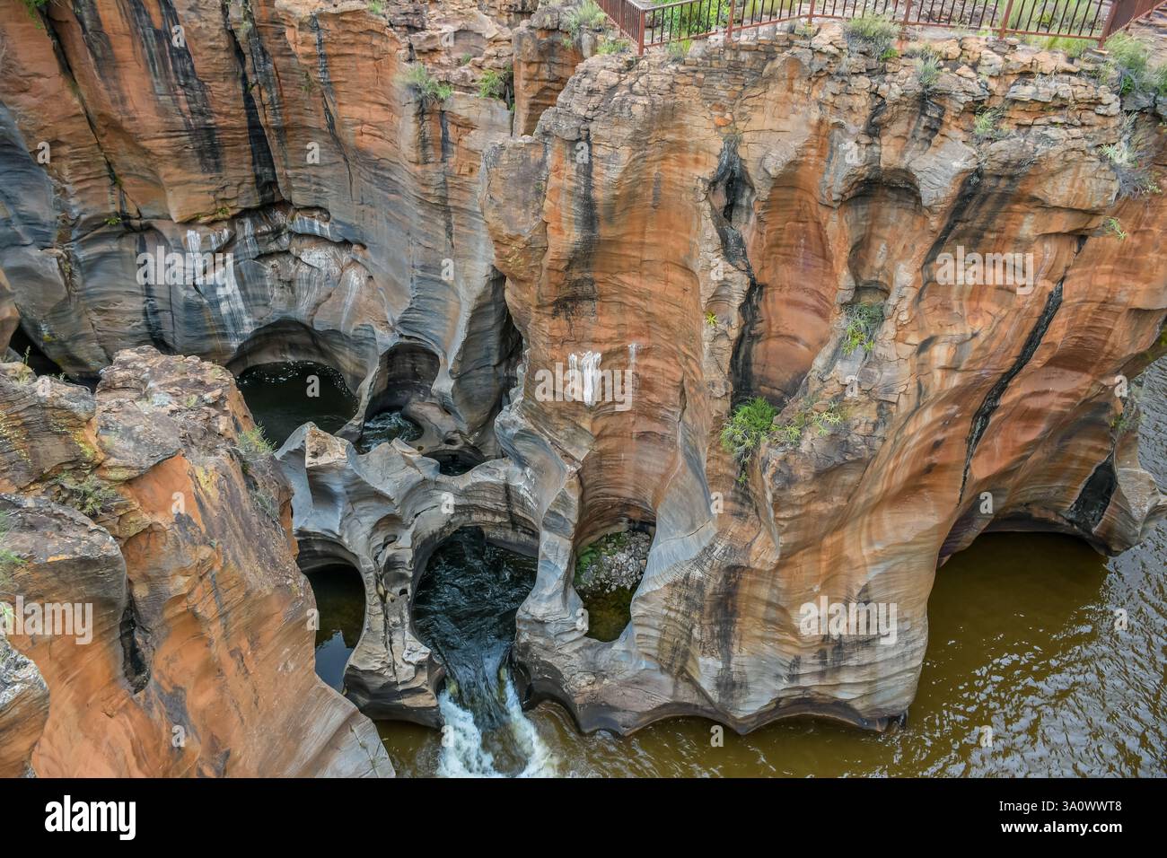 Bourke's Luck Potholes in Graskop, Mpumalanga - geological attraction ...