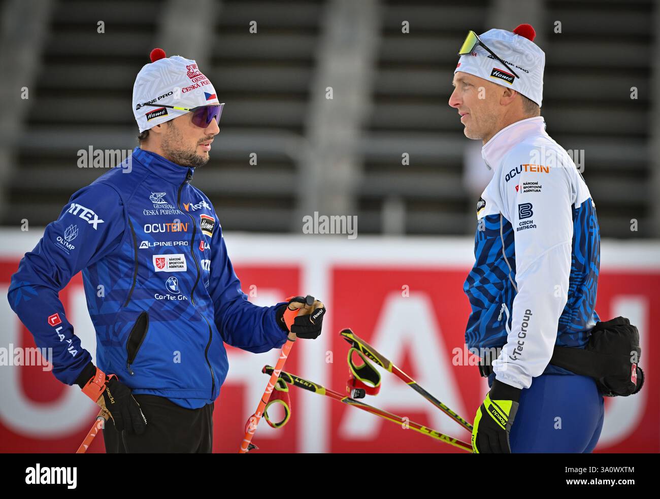 From left Luca Bormolini, coach and Ondrej Rybar, sport Director of ...