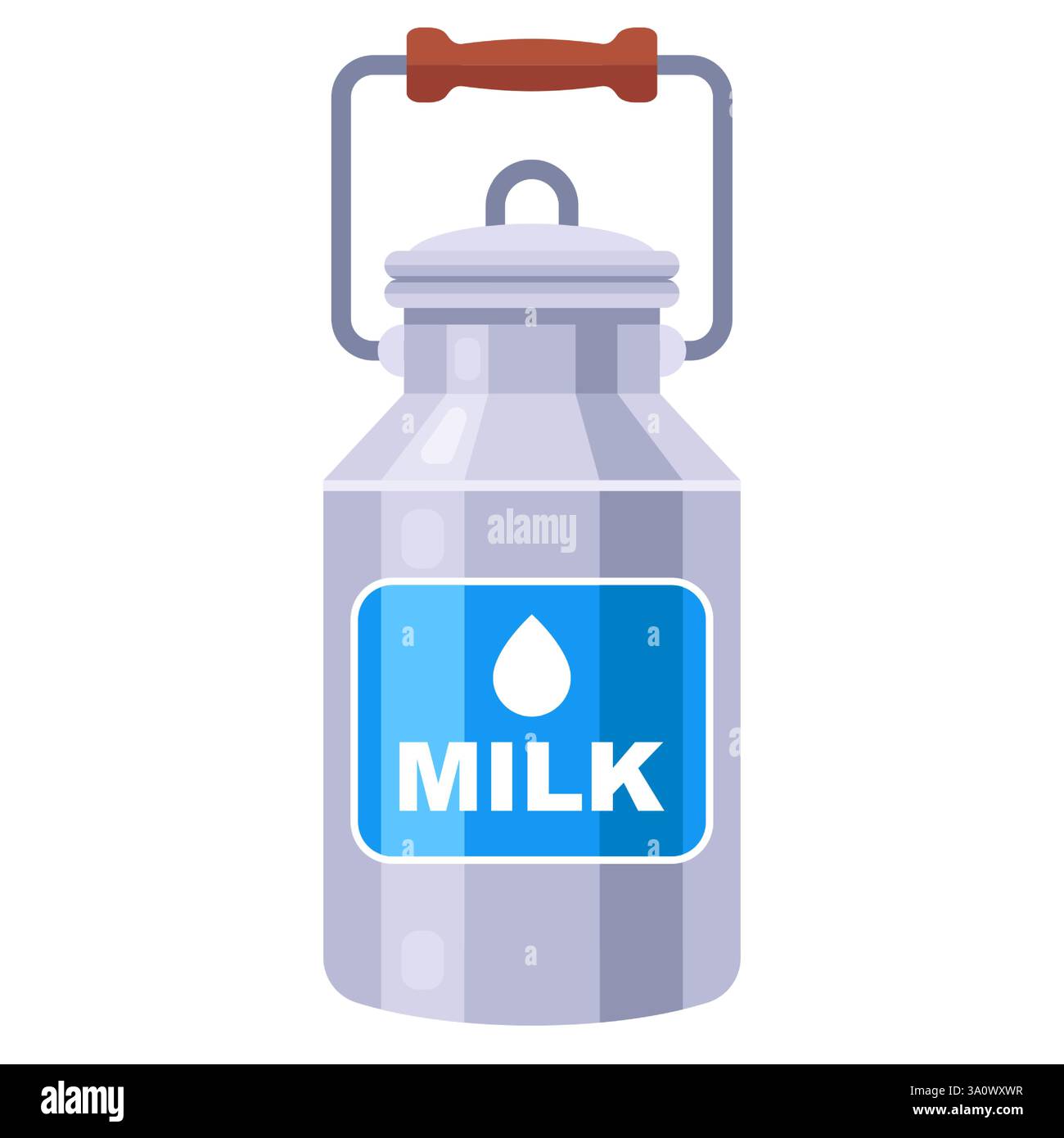 Dairy products icon simple Cut Out Stock Images & Pictures - Alamy