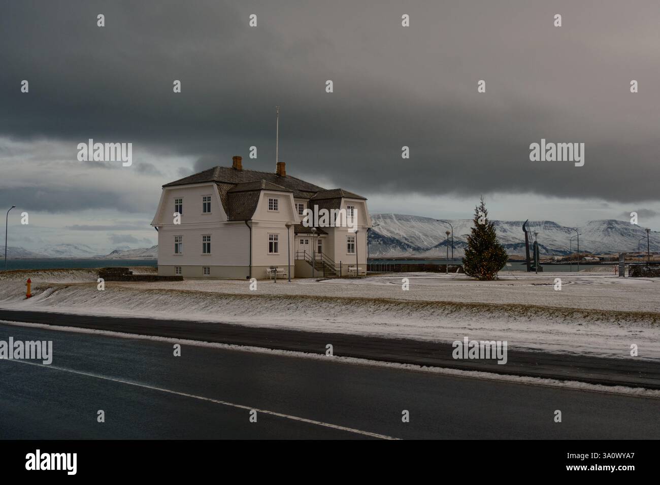 Hofoi house Iceland the location of the historic meeting between ...